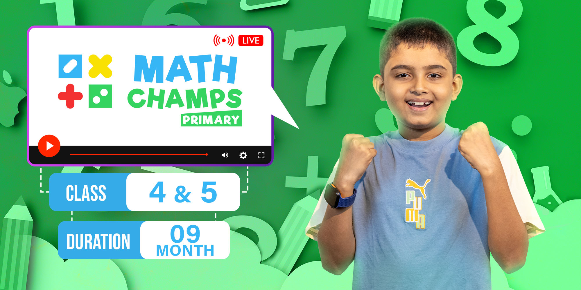 Online Math Course for Class 4 & 5